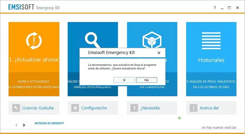 Emsisoft Emergency Kit: Buscar y eliminar Malware desde el Pendrive USB ...